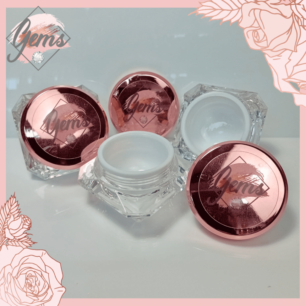Empty Gel Pots - Gems Nail Systems